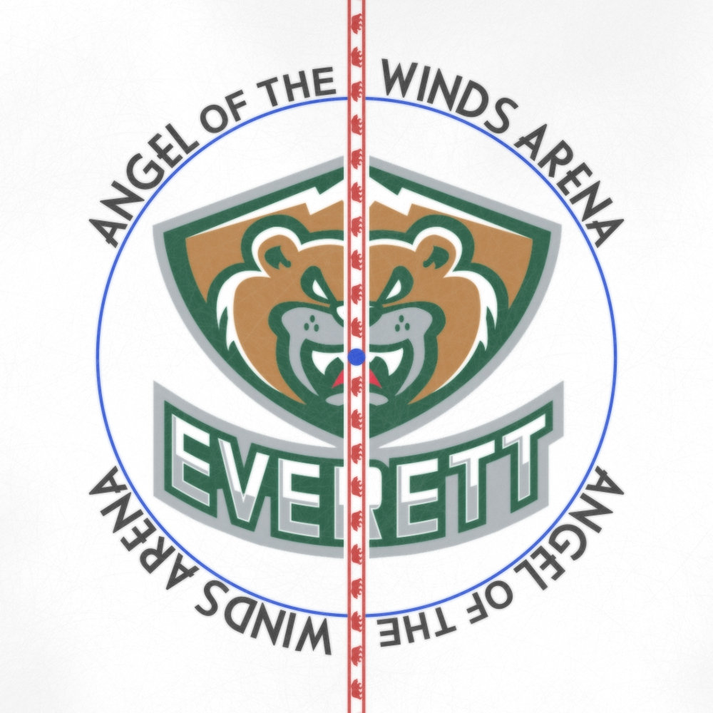 Everett Silvertips 2020 Center Ice and Rink Layout | TheFaceoff.net