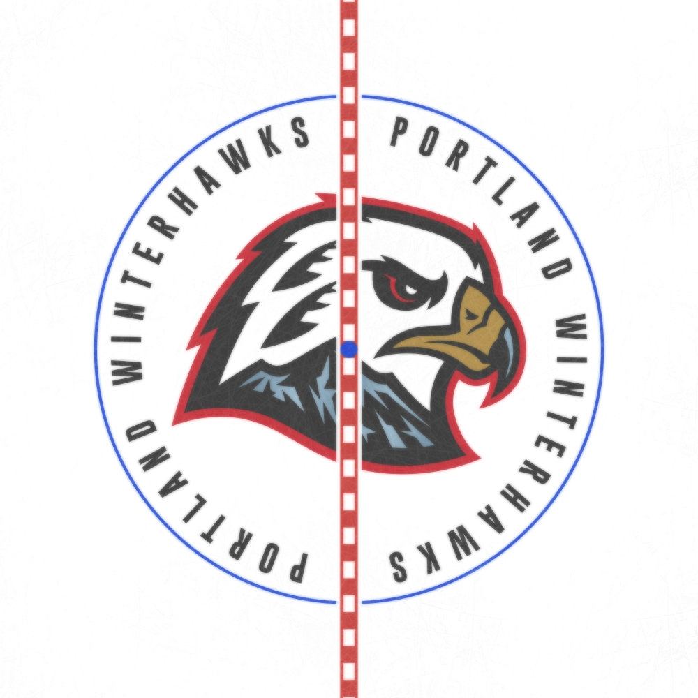 Portland Winterhawks 2023 (2nd) Center Ice and Rink Layout | TheFaceoff.net