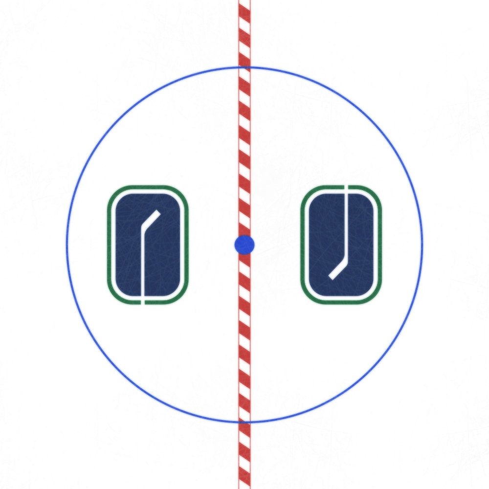 Vancouver Canucks 1972 Center Ice and Rink Layout | TheFaceoff.net