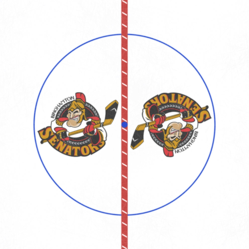 Binghamton Senators 2014 Center Ice and Rink Layout | TheFaceoff.net