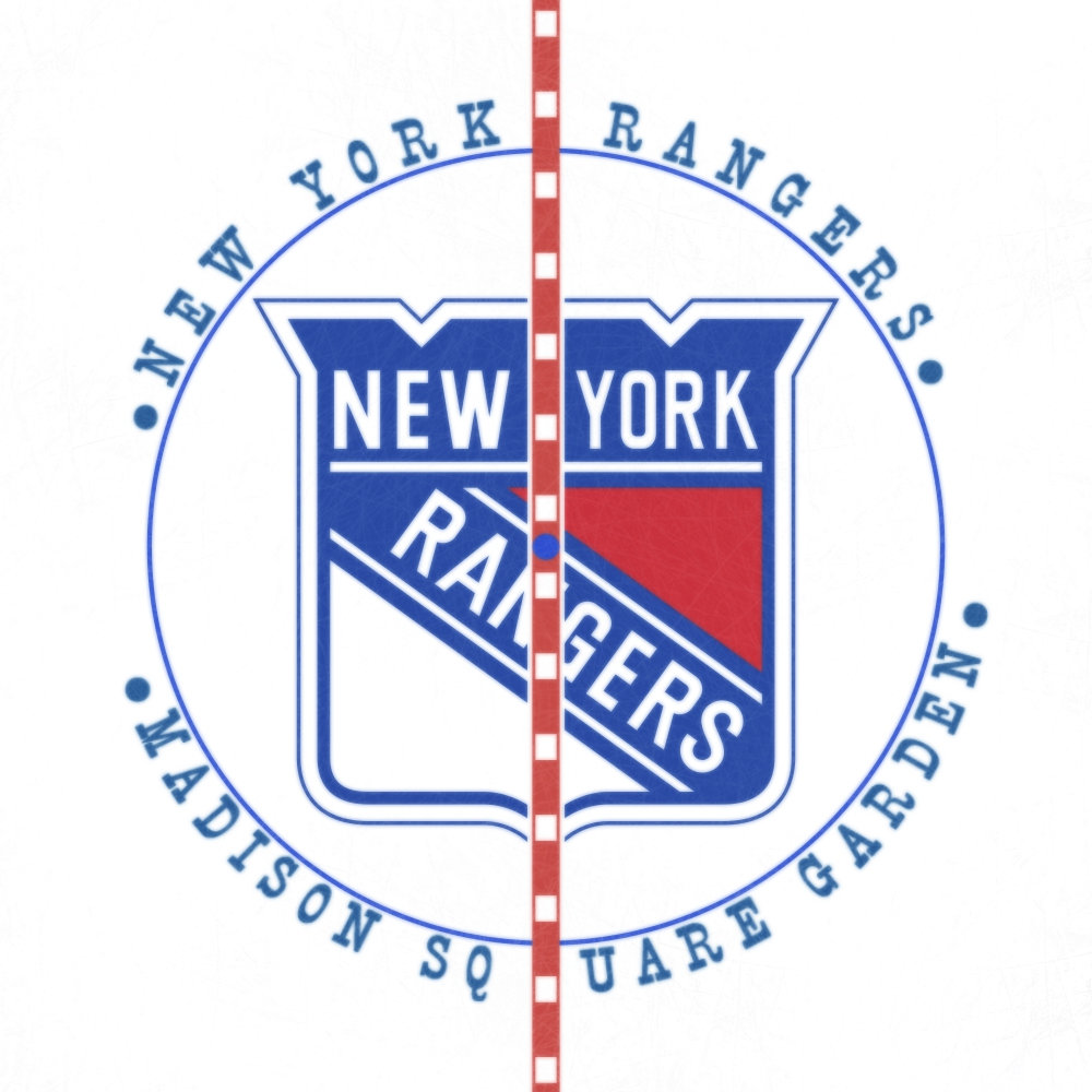 New York Rangers 2002 (1st) Center Ice and Rink Layout | TheFaceoff.net