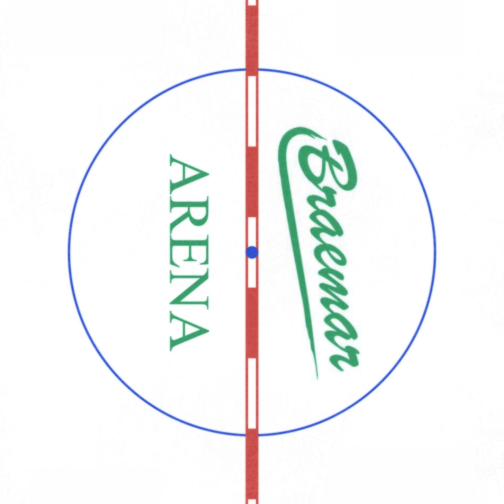 Braemar Arena 2023 Center Ice and Rink Layout | TheFaceoff.net