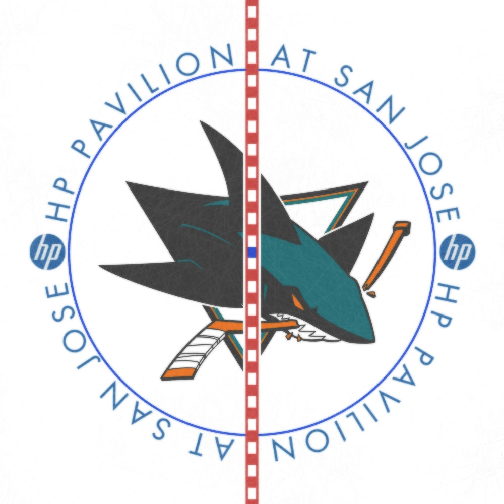 San Jose Sharks 2012 Center Ice and Rink Layout | TheFaceoff.net