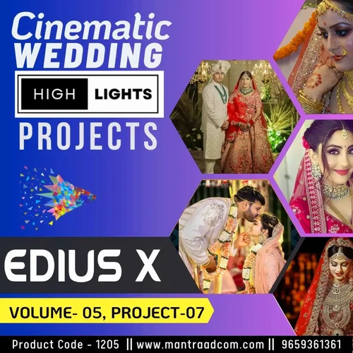 Edius X | Cinematic Wedding Highlight Project | Video Editing Project
