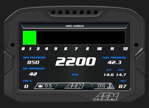 AEM CD5 Custom Dash Layout with Alarms (Digital Download) | GMS