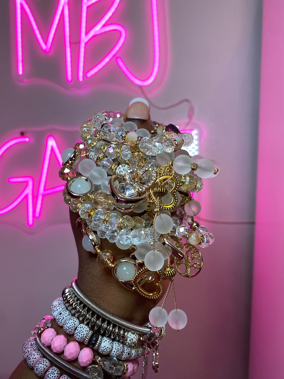 White Bracelets ( 3Pc Random) | Mesmerize By Janelle