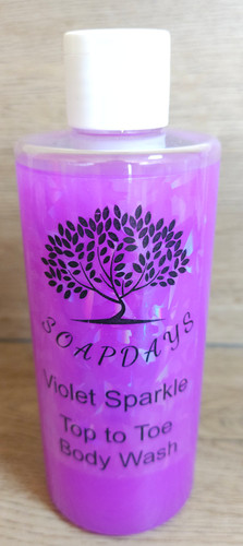 Violet Sparkle Body Wash | soapdays