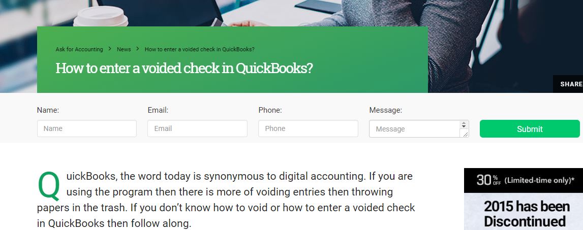 How To Reverse A Voided Check In Quickbooks 2018 Desktop Startfad