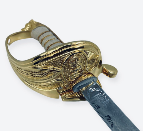 King Charles III Royal Navy Officers Sword and Scabbard - Brass | Regal ...