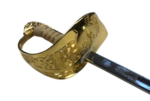 Elizabeth II RAF Female Officers Sword Gold Plated