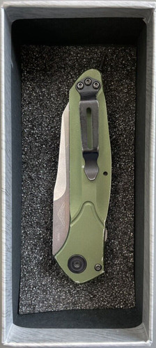 Benchmade 940 Osborne Design Pocket Knife w/Green Handles & CPM S30V ...