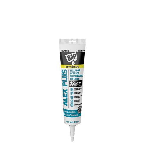 Sellador ALEX PLUS Blanco 162 ml | Distribuidor TSP