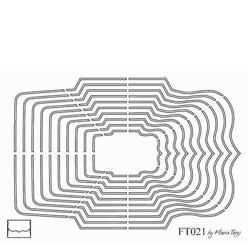 Gabarito A4 - FT021 | Loja Flavia Terzi
