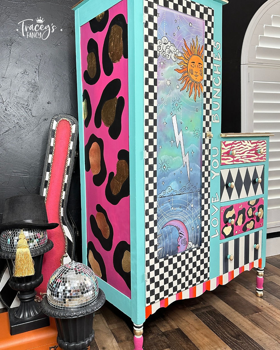 Love You Bunches: Playful Whimsical Dresser Makeover Revealed!