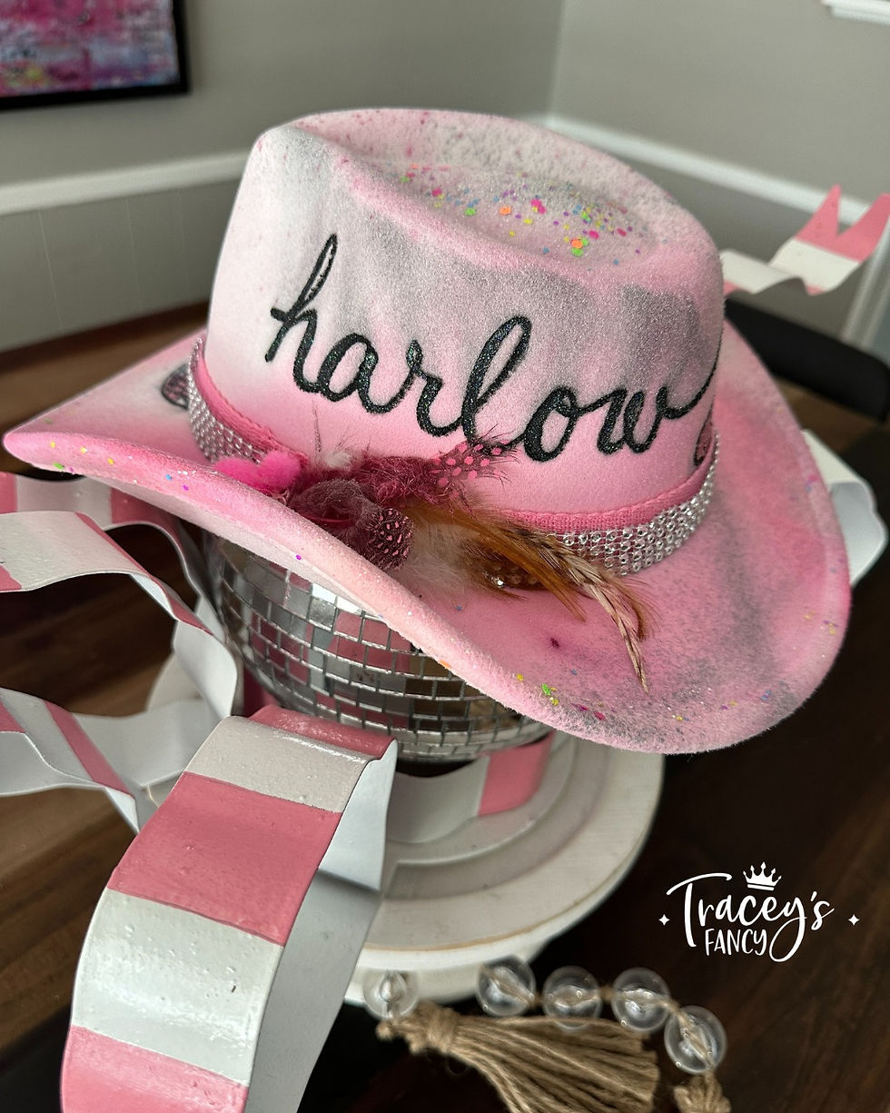 Custom Painted Cowboy Hat