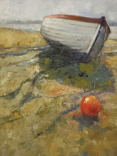 Low Tide Boat | CamelliaArt Online
