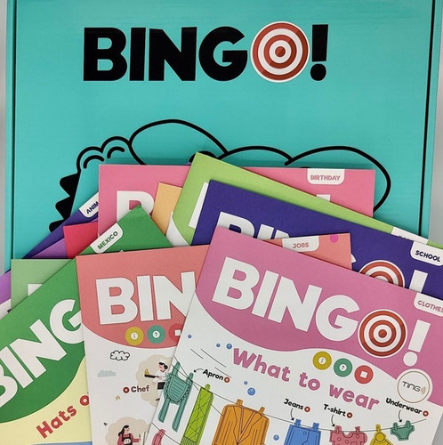 BINGO! Red booklets set | GetSetParents