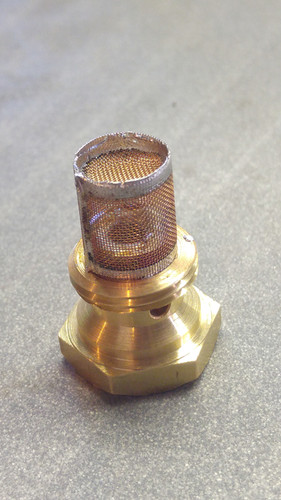 Duplex carburetor fuel strainer | Ope Midwest Machine