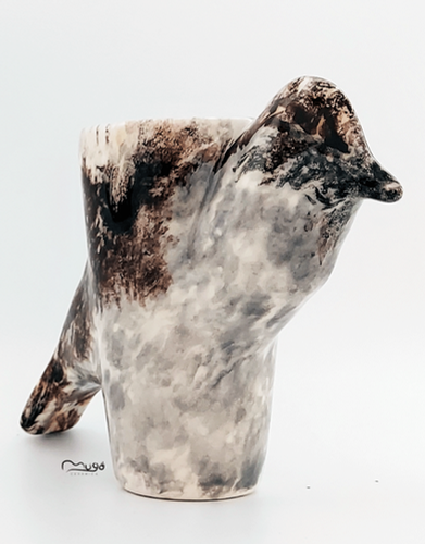 Rascadorcito cornirrufo / Rusty-crowned ground sparrow | mugoceramica