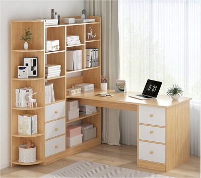 GD008 - Bookcase Integrated Corner Desk | Pro Lite All Toronto