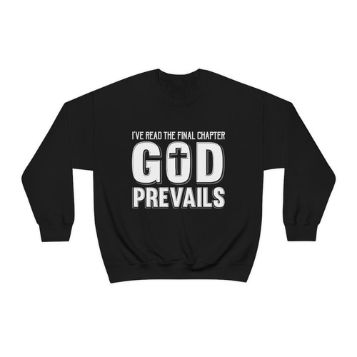 God Prevails Unisex Heavy Blend™ Crewneck Sweatshirt | TIMC