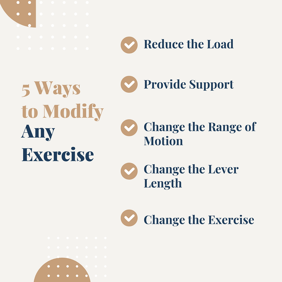 Top 5 Exercise Modifications for Teaching Multi-Level Reformer Pilates ...