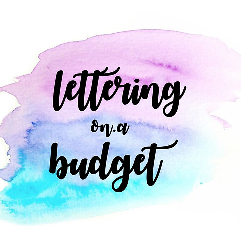 Lettering On A Budget