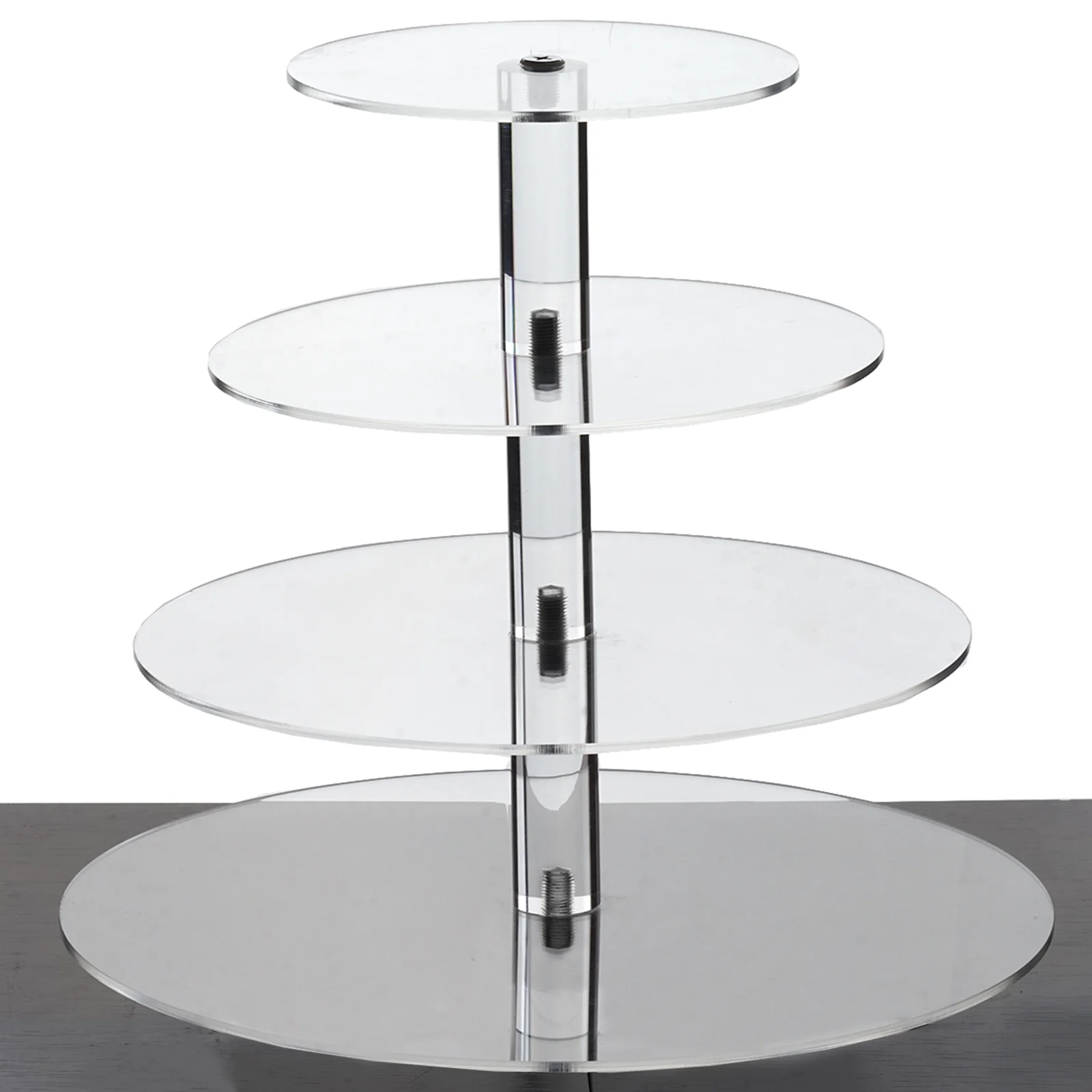 Cupcake Stand Acrylic 4 Tier Round Affordableeventsbyn