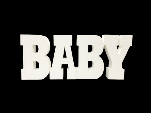 Giant BABY Shower letters | AffordableEventsByN