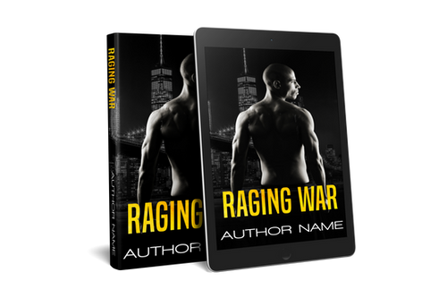 Raging War Premade Book Cover | Wingfield Designs