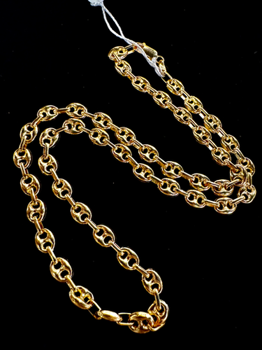 Mariner/Gucci Style 14k gold Italian Chain | Frances Fitz-Gerald