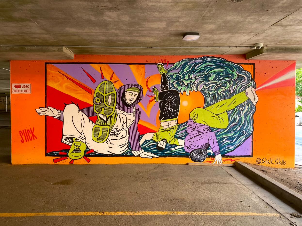 Break Dancing Mural | north-end-business