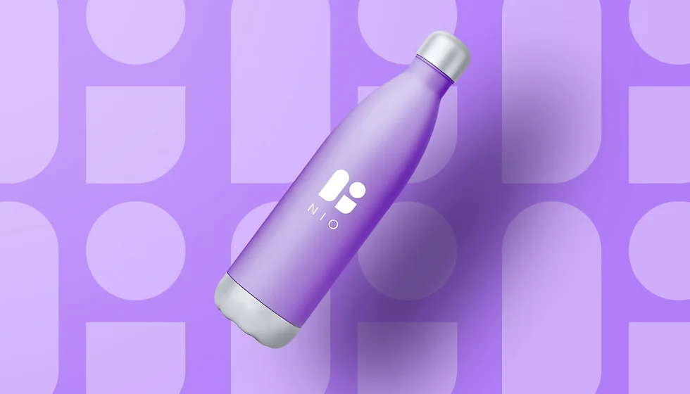 How to make a purple logo