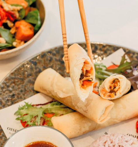 Harumaki spring rolls - 4 pcs Dinner | oishiionwheels