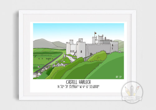 Castell Harlech | Art Design Cymru