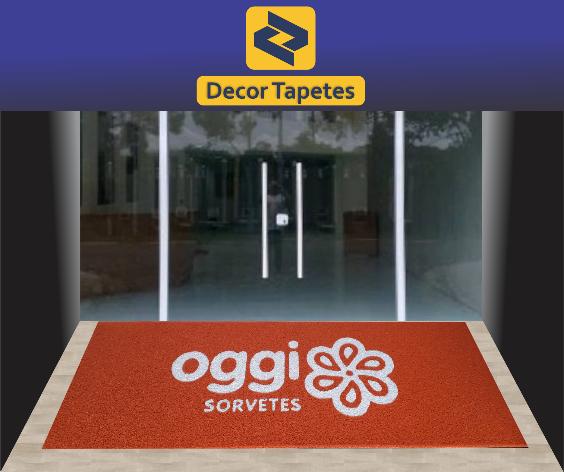 Tapetes com Logo Personalizados | Capachos Personalizados e Tapetes ...