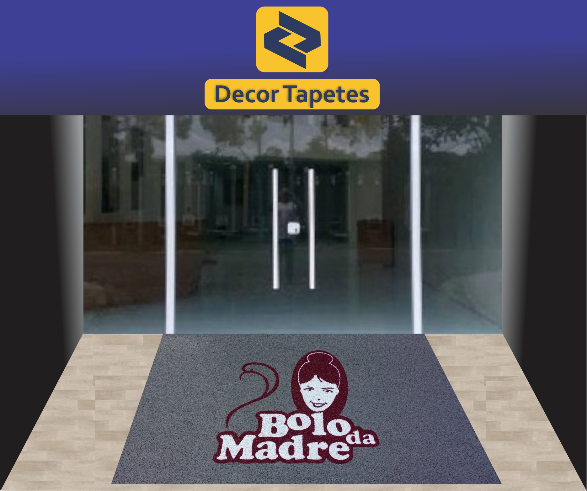Tapetes com Logo Personalizados | Capachos Personalizados e Tapetes ...