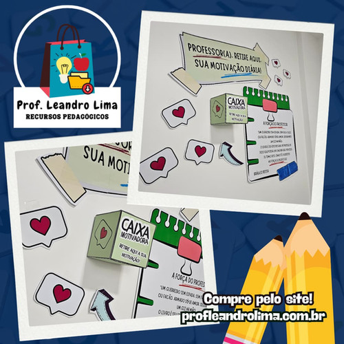 Painel Interativo - Retire aqui sua motivação! 📚🖨️📜 | Recursos Pedagógicos