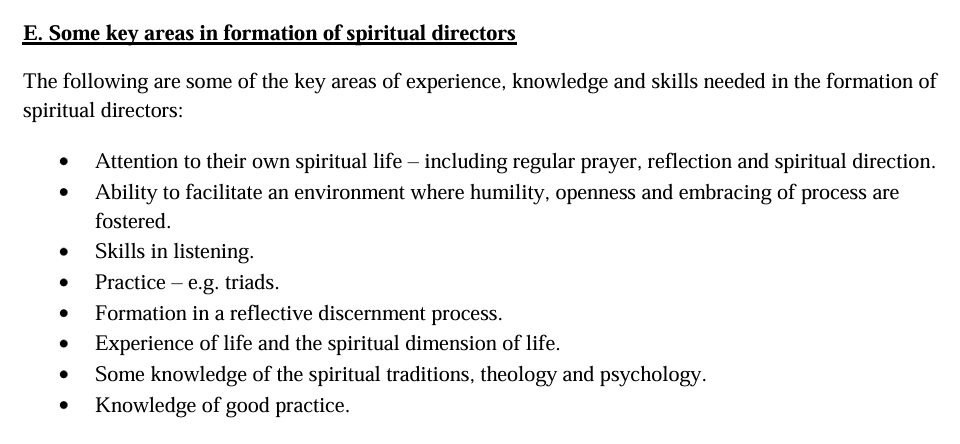 Resources for Spiritual Directors | The Retreat Association