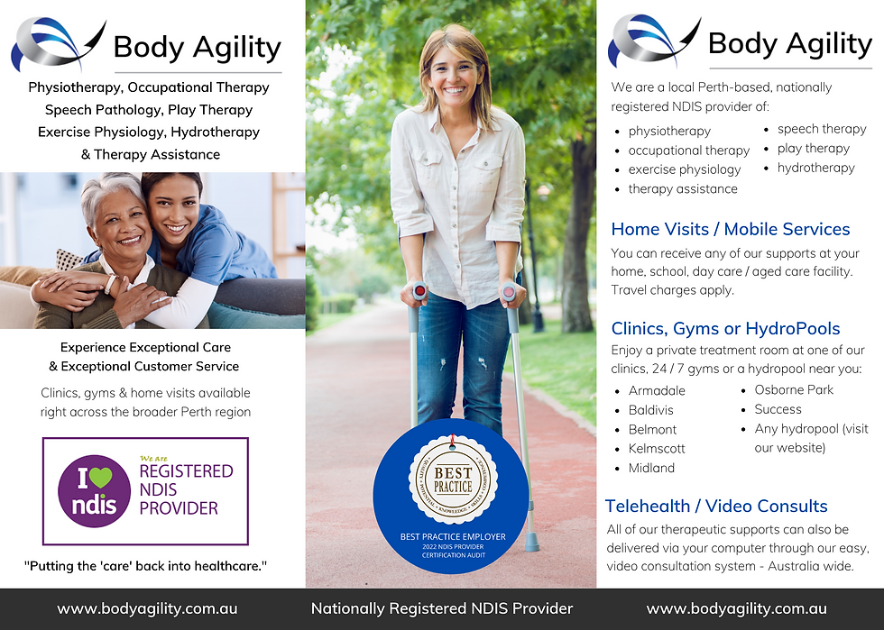 Body Agility Perth | NDIS Registered Physiotherapy, Occupational ...
