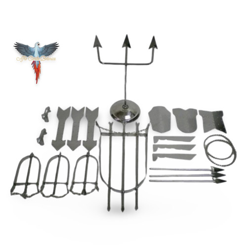 Authentic Ochosi Tools for Spiritual Precision