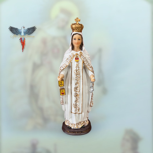 Sacred Our Lady Of Mercy Figurine - 12" Divine Resin Statue