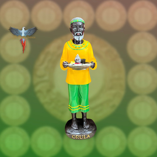 Orisha Orula Figurine - 10” Tall Divine Wisdom & Insight