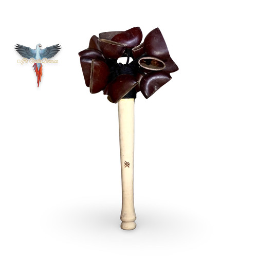 Ideh Igbo Shaker - Rattle | Sacred Instrument at Afro Caribe Botanica