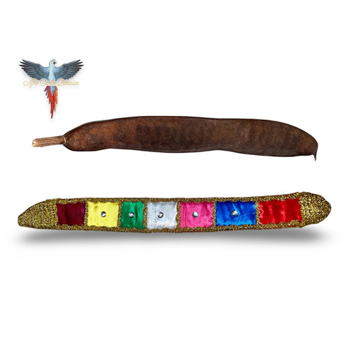 Oya Seed Pod Shaker: Salute the Yoruba Deity with a Vibrant Tool