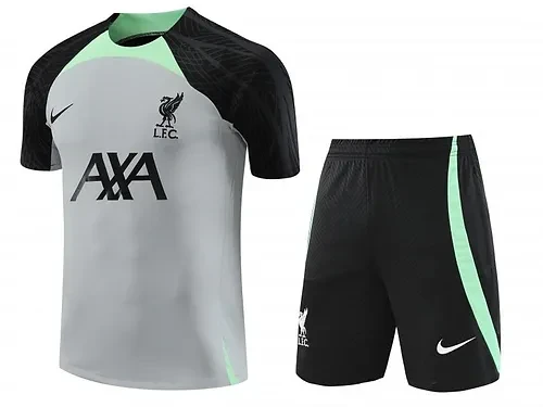 Liverpool Training Kit Grey and Green | Kickkudos
