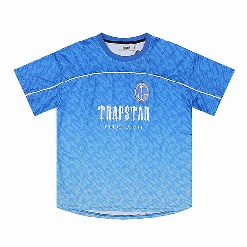 Trapstar Football Jersey Ocean Blue | Kickkudos