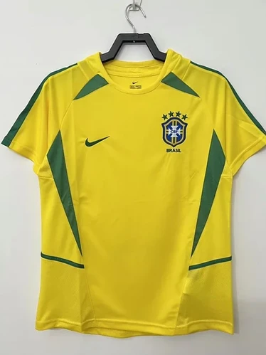 Retro 2002 Brazil Home Kit | Kickkudos