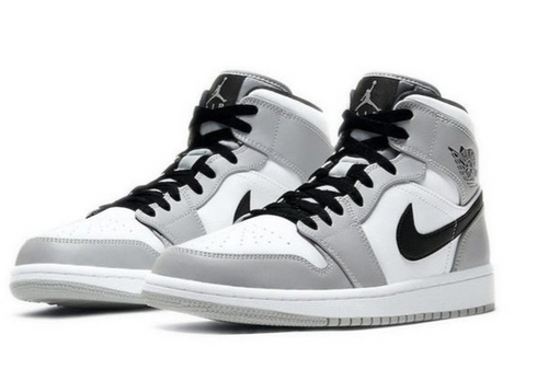 J1 Mid Light Smoke Grey | Kickkudos