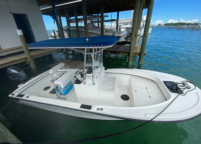 21' Dusky | Blue Wave Rentals